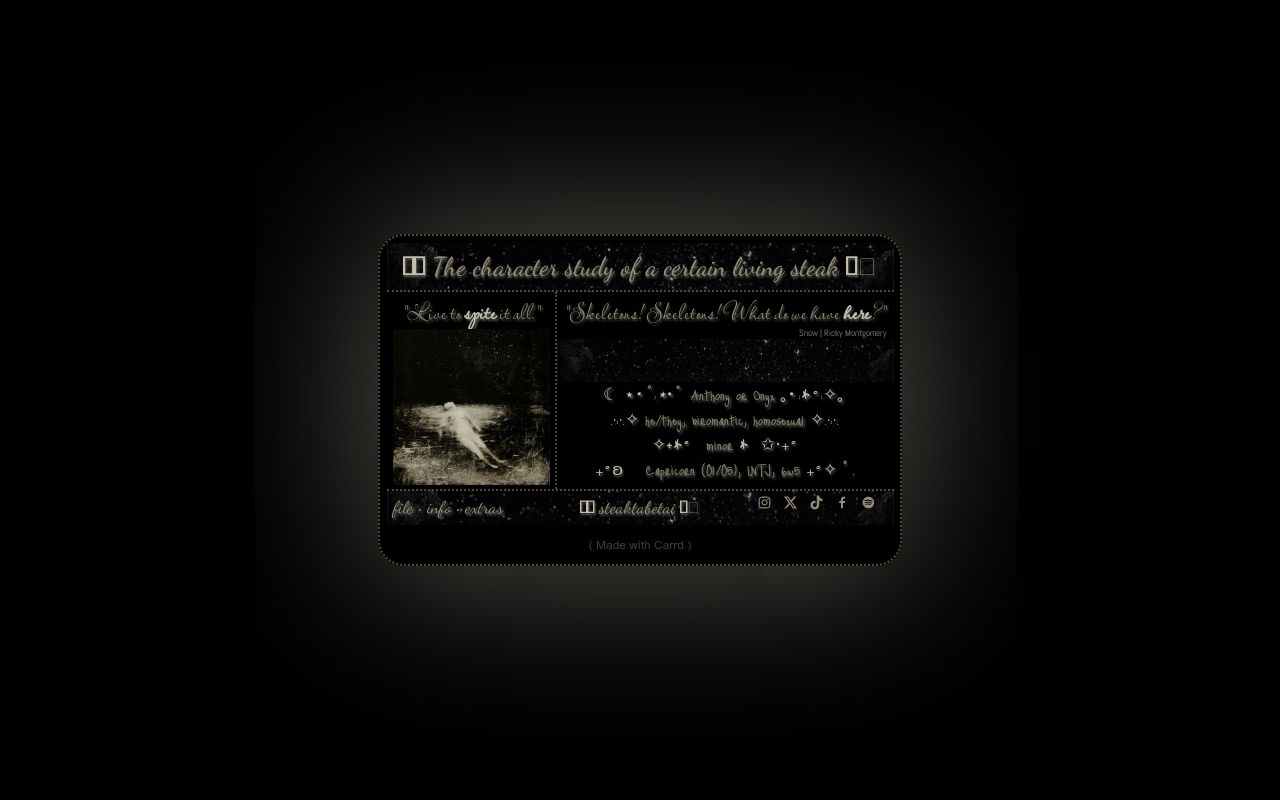 Extended About Me V.2